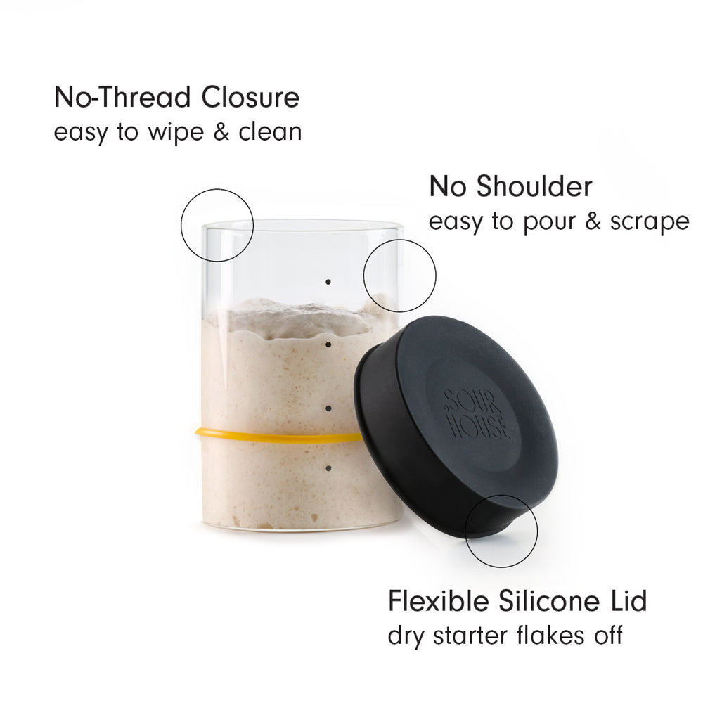 Easy-To-Clean Starter Jars – Sourhouse